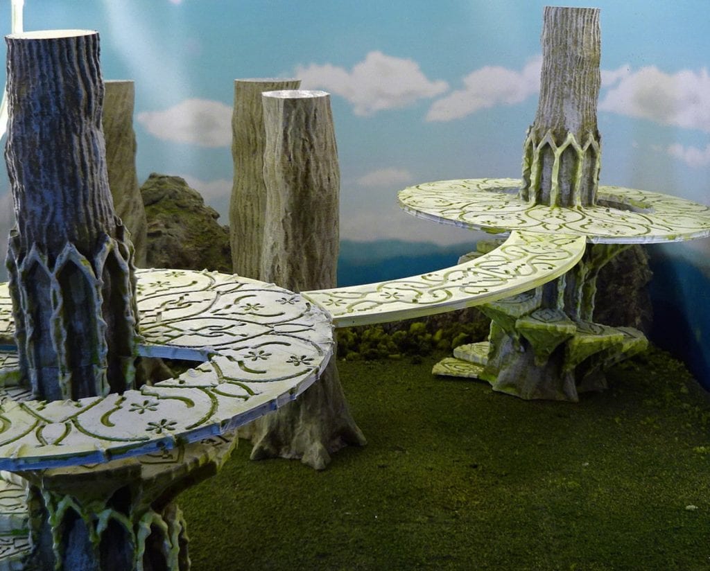 DnD Elven Tree House Collection 28mm scale