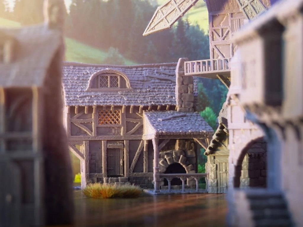 Blacksmith 28mm scale building for medieval and fantasy village. City ...