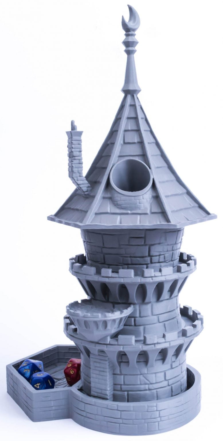 Wizard Dice Tower: A Magical Board Game Accessory