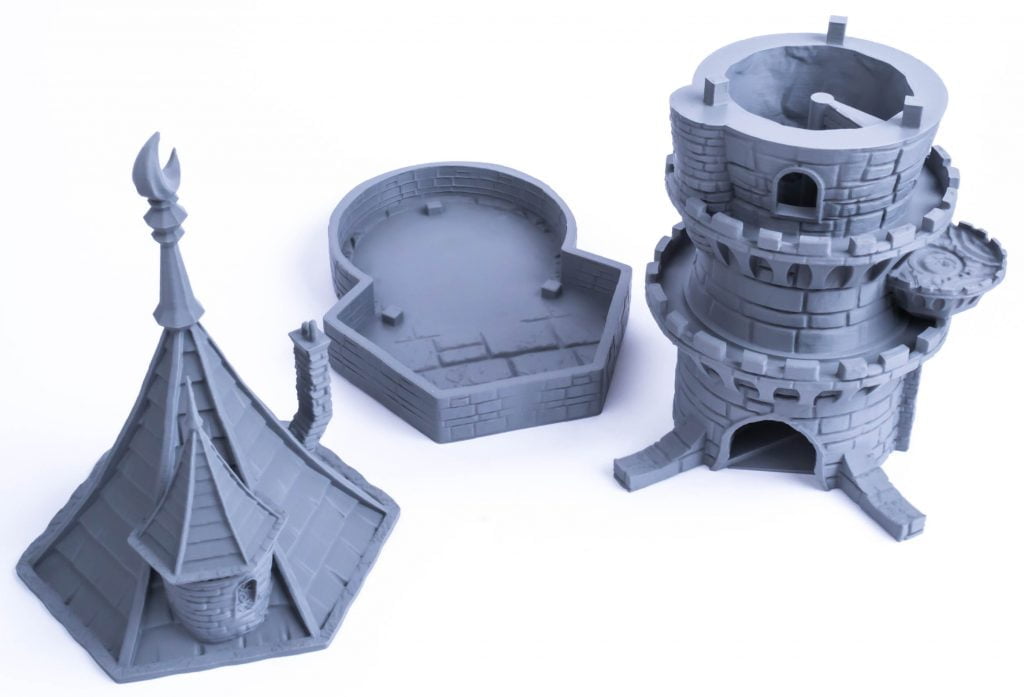 Wizard Dice Tower: A Magical Board Game Accessory