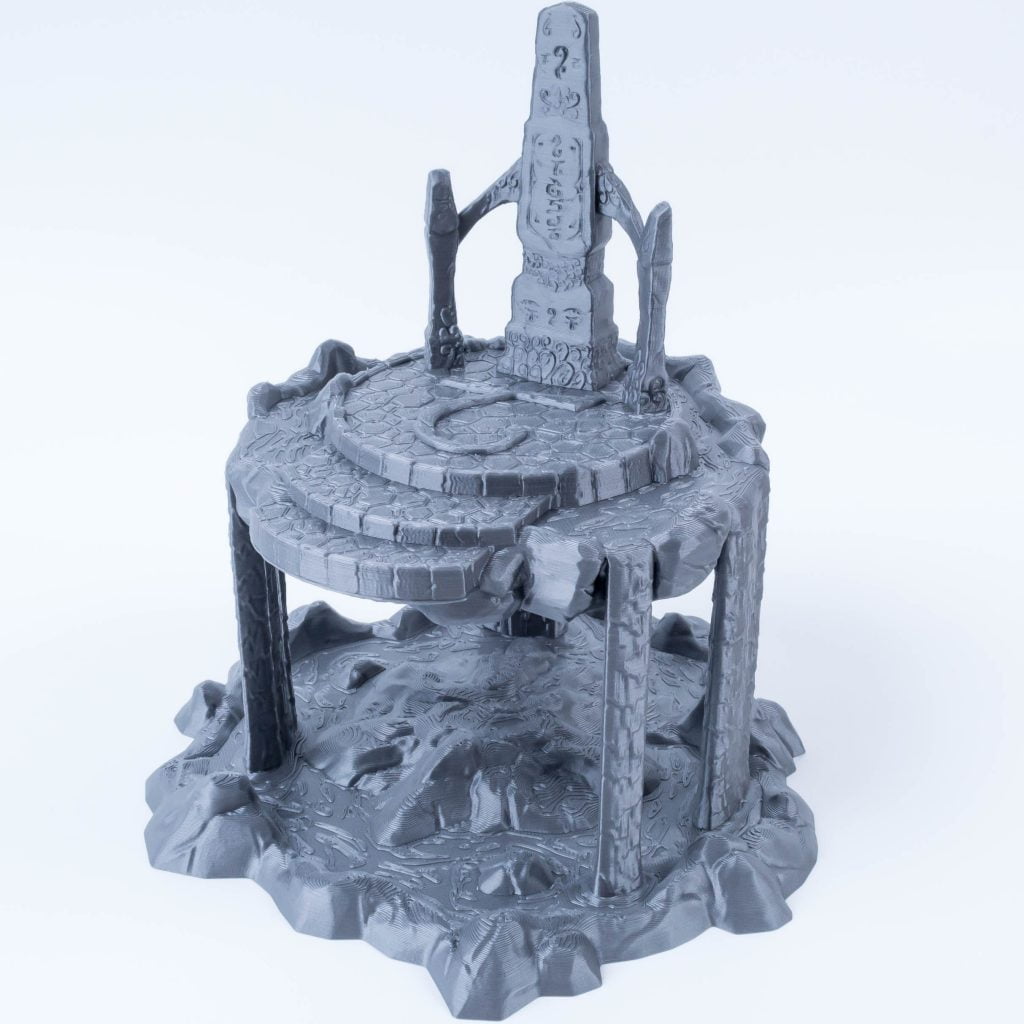 Elven Floating Island | Altar Terrain, 2 Levels | D&D, Fantasy