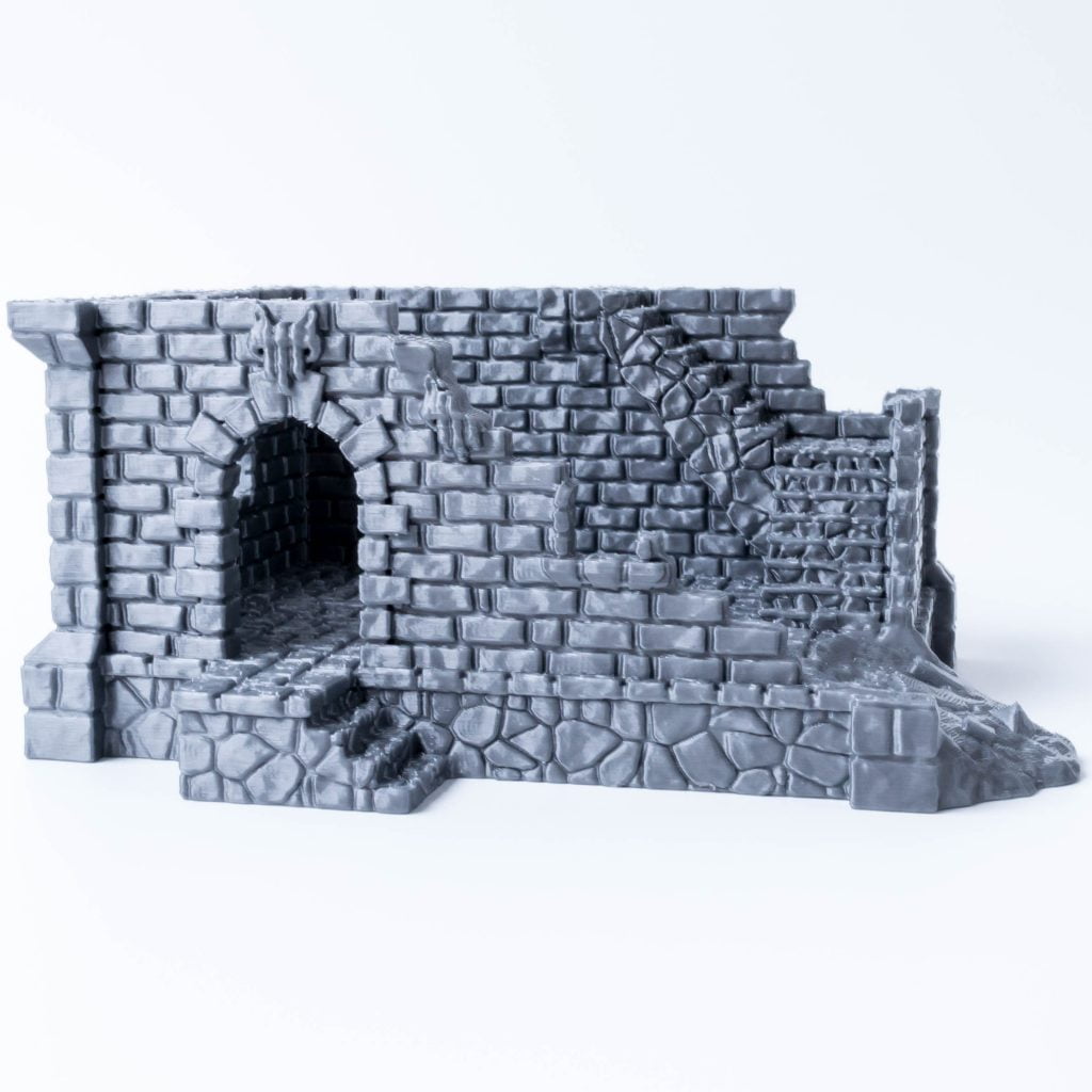 Stone Ruined Outpost: 28mm Fantasy Ruins for Epic Adventures