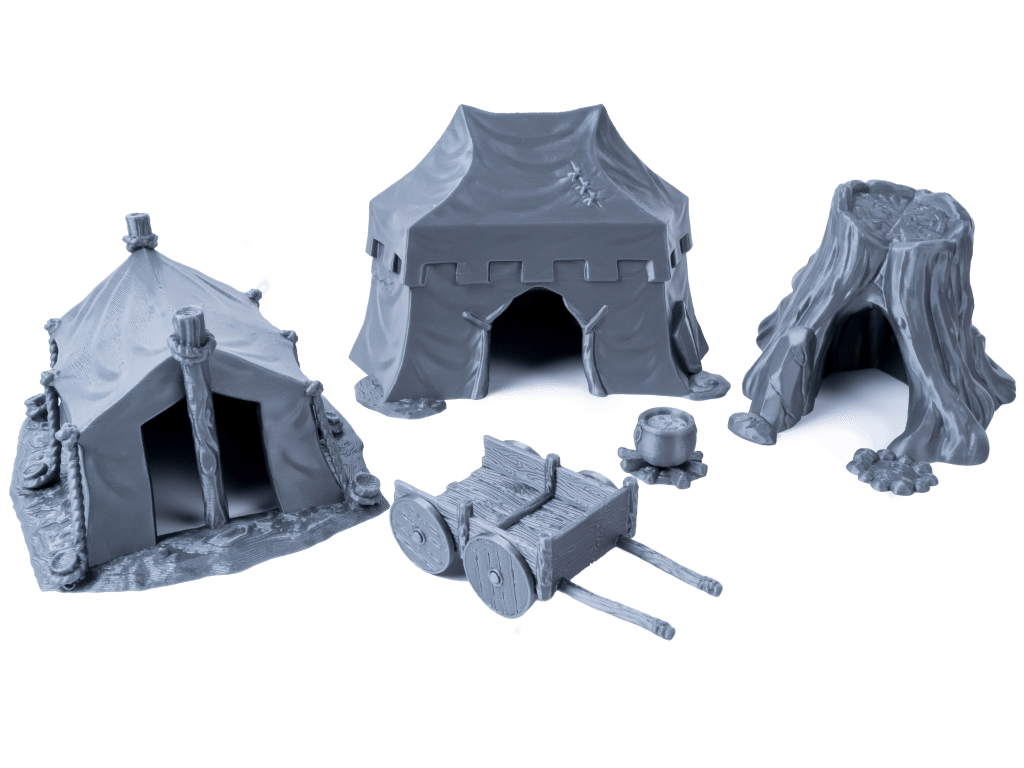 Expansive City Scatter Terrain for Immersive Tabletop Experiences