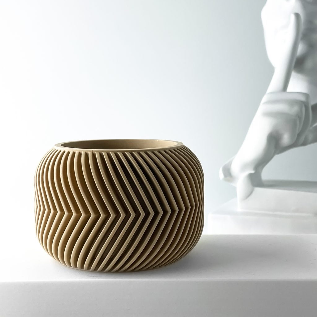 Ervon Planter: Modern Indoor Planter, Designer Plant Pot