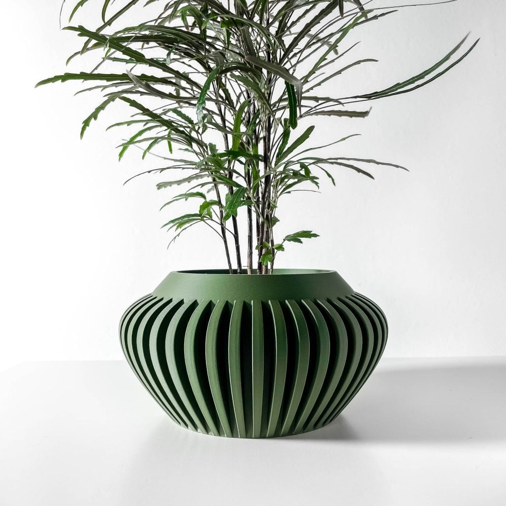 Caios Planter: Modern Indoor Planter, Designer Plant Pot