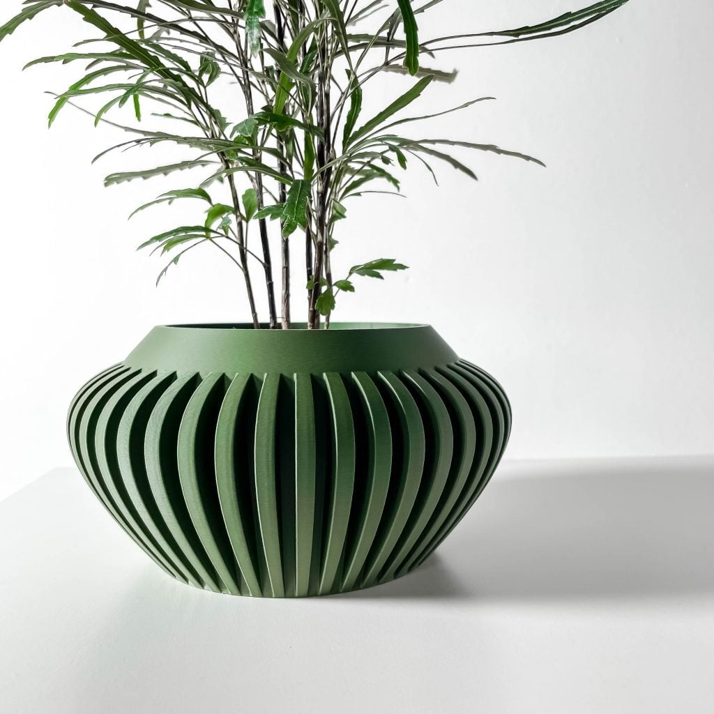Caios Planter: Modern Indoor Planter, Designer Plant Pot